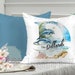 Letter D Dolphin Beach Design, Alphabet Beach Design, Ocean Design ...