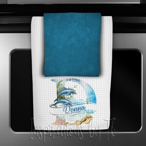 Letter D Dolphin Beach Design, Alphabet Beach Design, Ocean Design ...