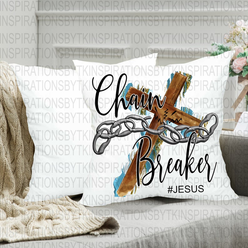 Chain Breaker With Cross, #jesus, Christian, Religious, Digital Design ...