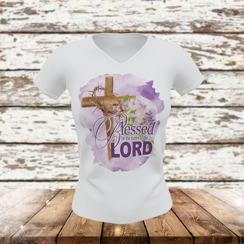 Blessed Be the Name of the Lord Design, Christian, Religious ...