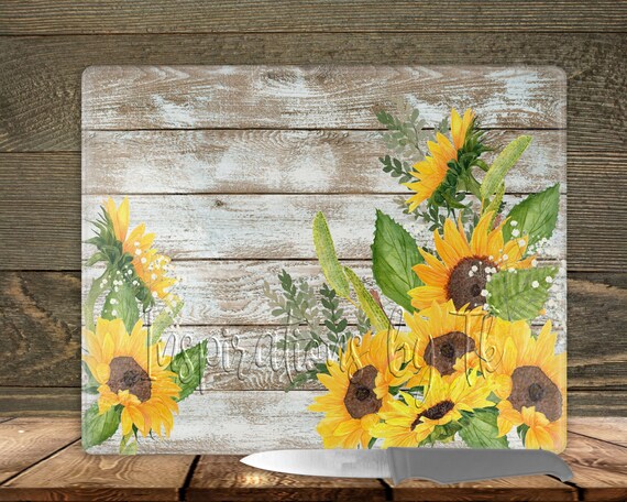 Sunflowers Design Illustration Of Beautiful Sunflower, Flat Design