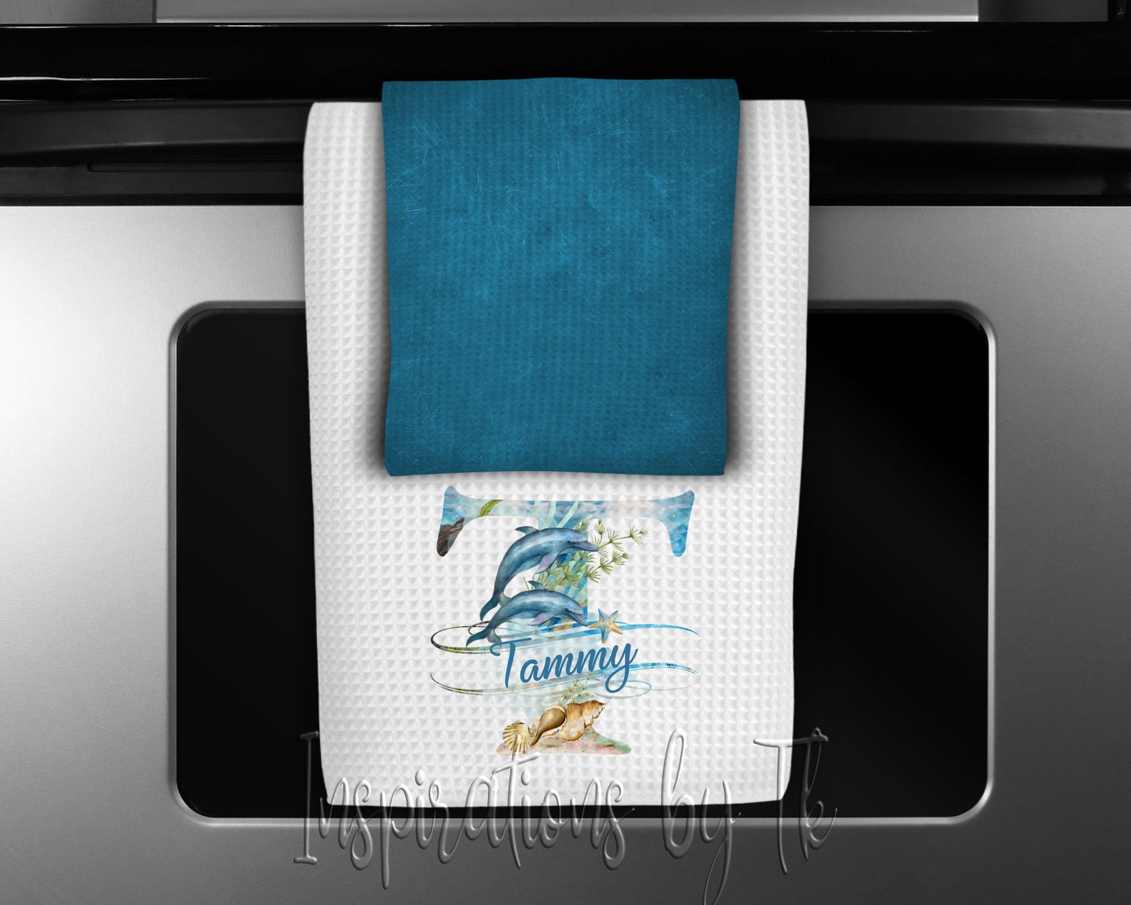Letter T Dolphin Beach Design, Alphabet Beach Design, Ocean Design ...