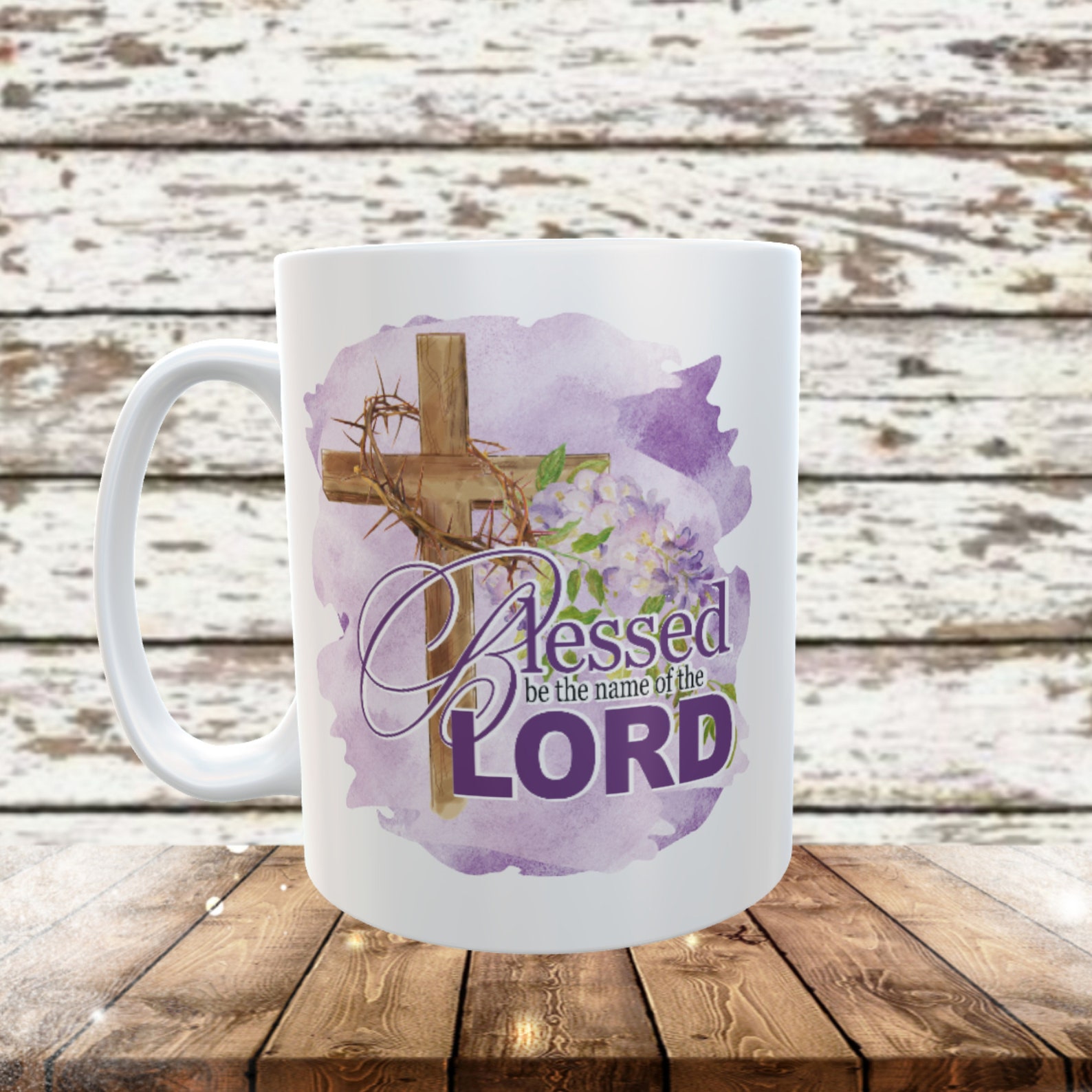 Blessed Be the Name of the Lord Design, Christian, Religious ...