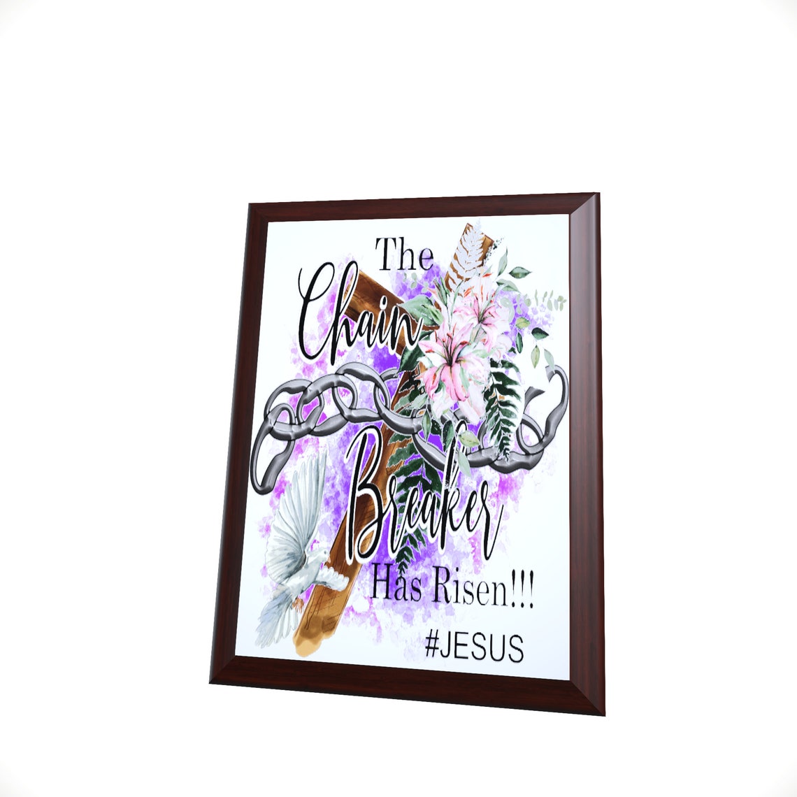 The Chain Breaker Has Risen Cross jesus Christian - Etsy
