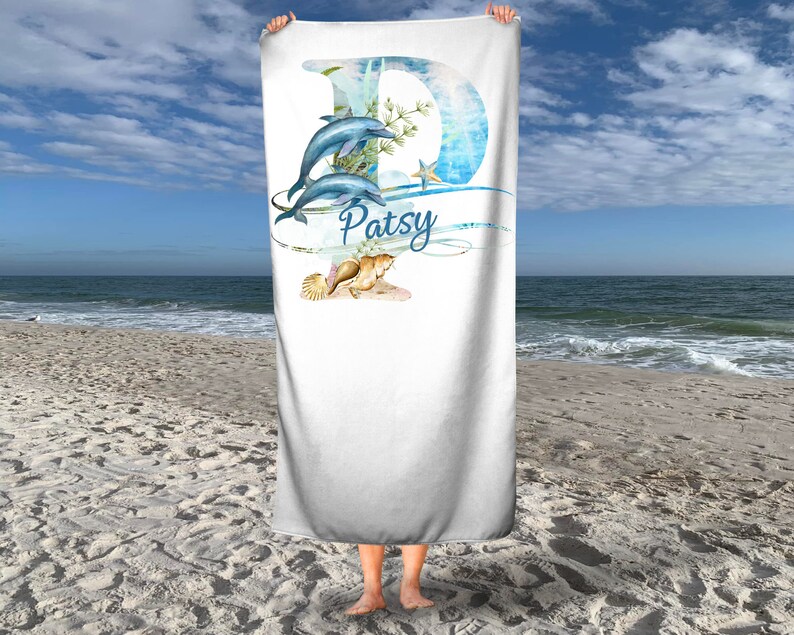 Letter P Dolphin Beach Design Alphabet Beach Design Ocean - Etsy