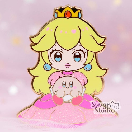 Princess X Poyo boosette Hard Enamel Pin - Etsy