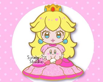 Princess Peach Pin | Etsy