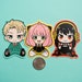 Sxf Cute Anime Die Cut Stickers set - Etsy