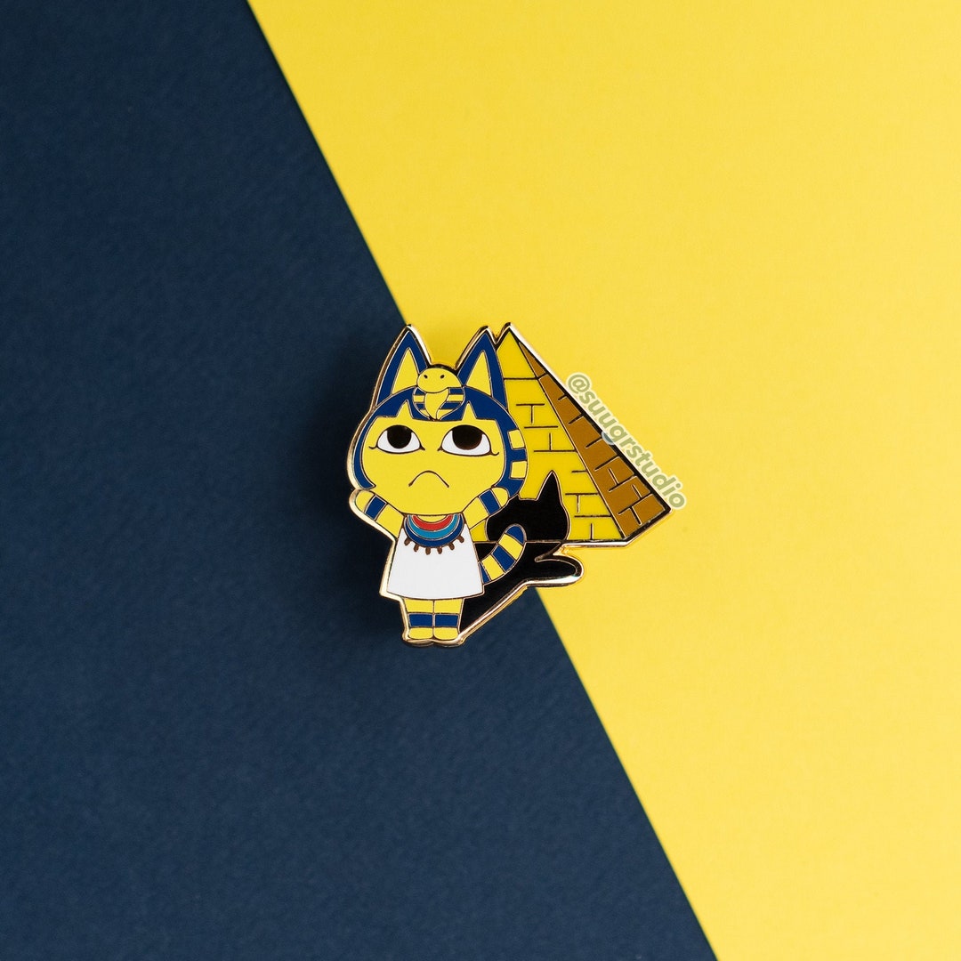 Animal Islander Ankha Hard Enamel Pin Gift - Etsy