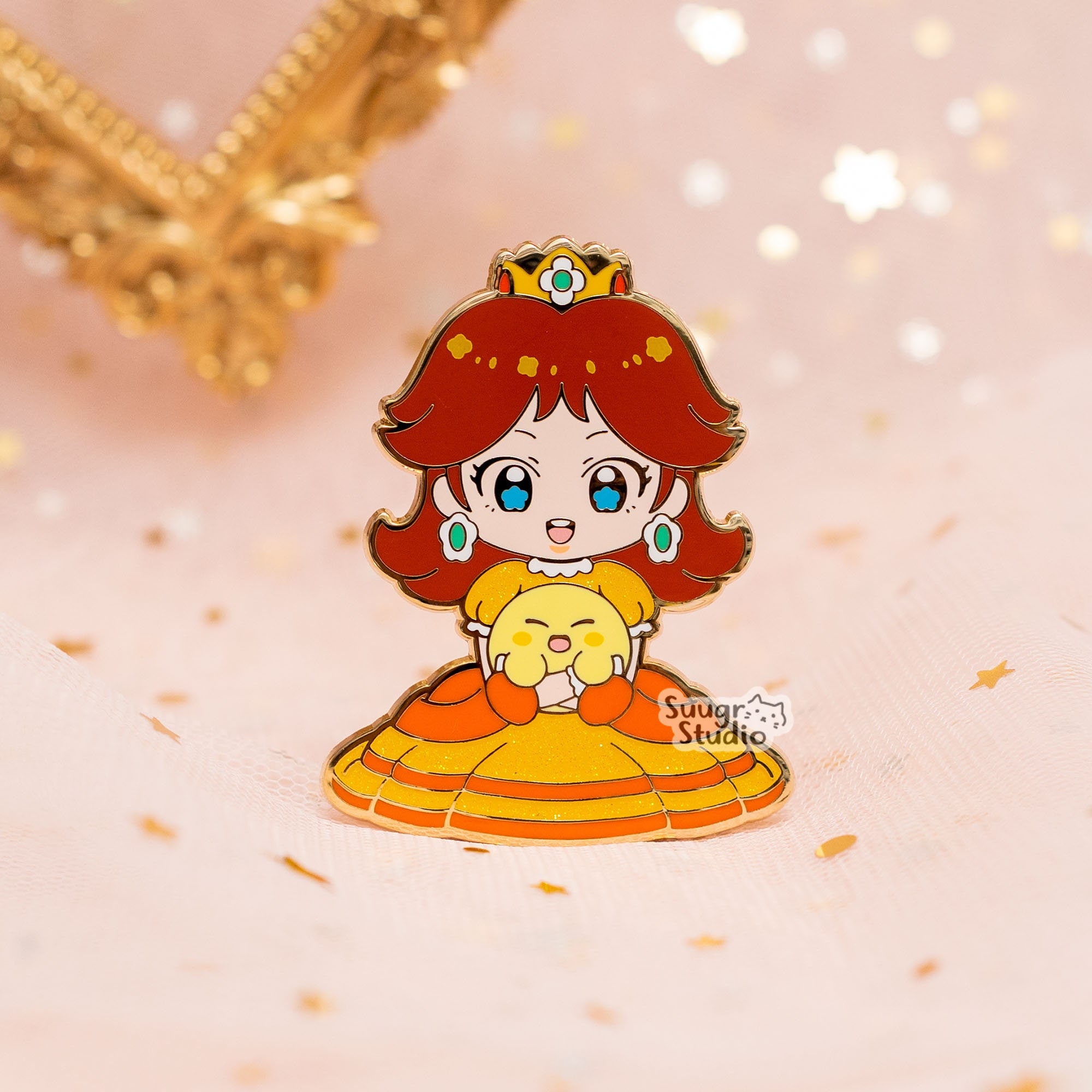 Princess X Poyo daisy Hard Enamel Pin Gift - Etsy