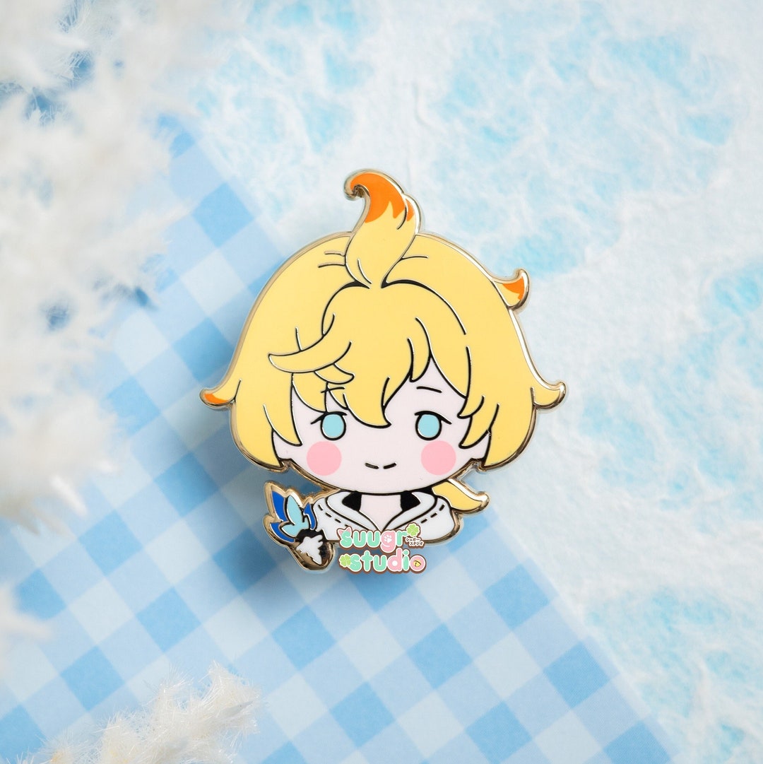 Genshin Impact Mika Hard Enamel Pin - Etsy