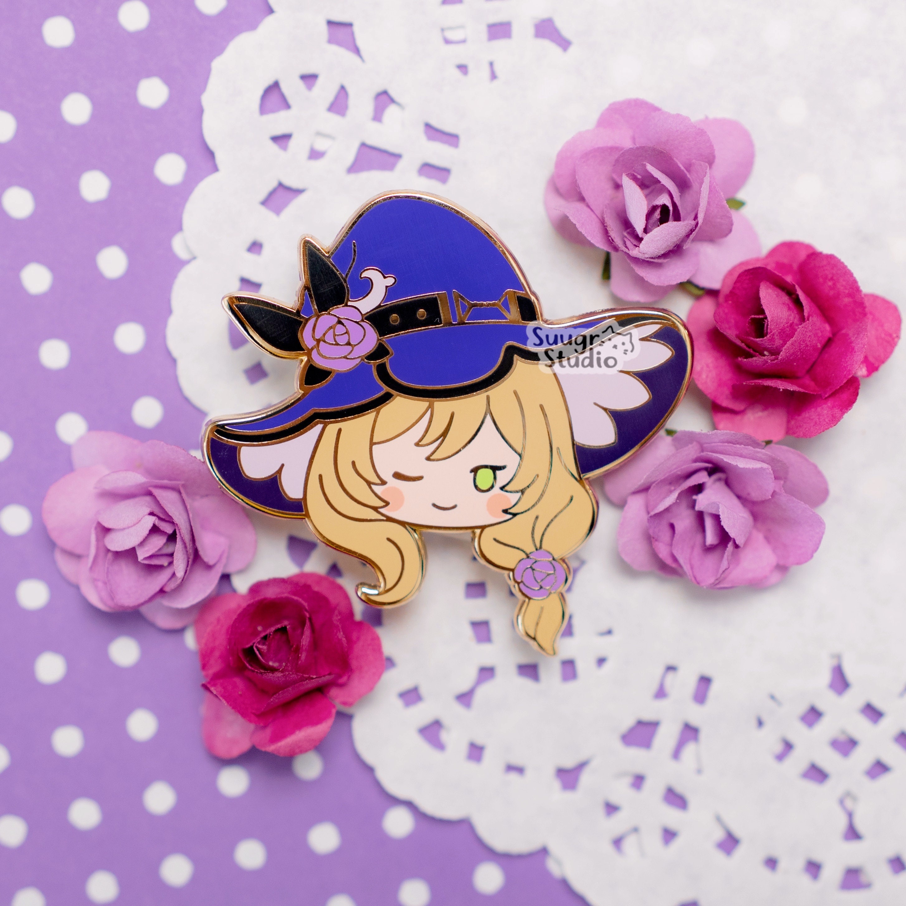 Genshin Impact Jean & Lisa Hard Enamel Pin Gift - Etsy