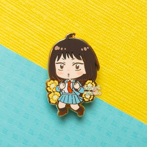 Mitsumi and Shima Hard Enamel Pin - Etsy