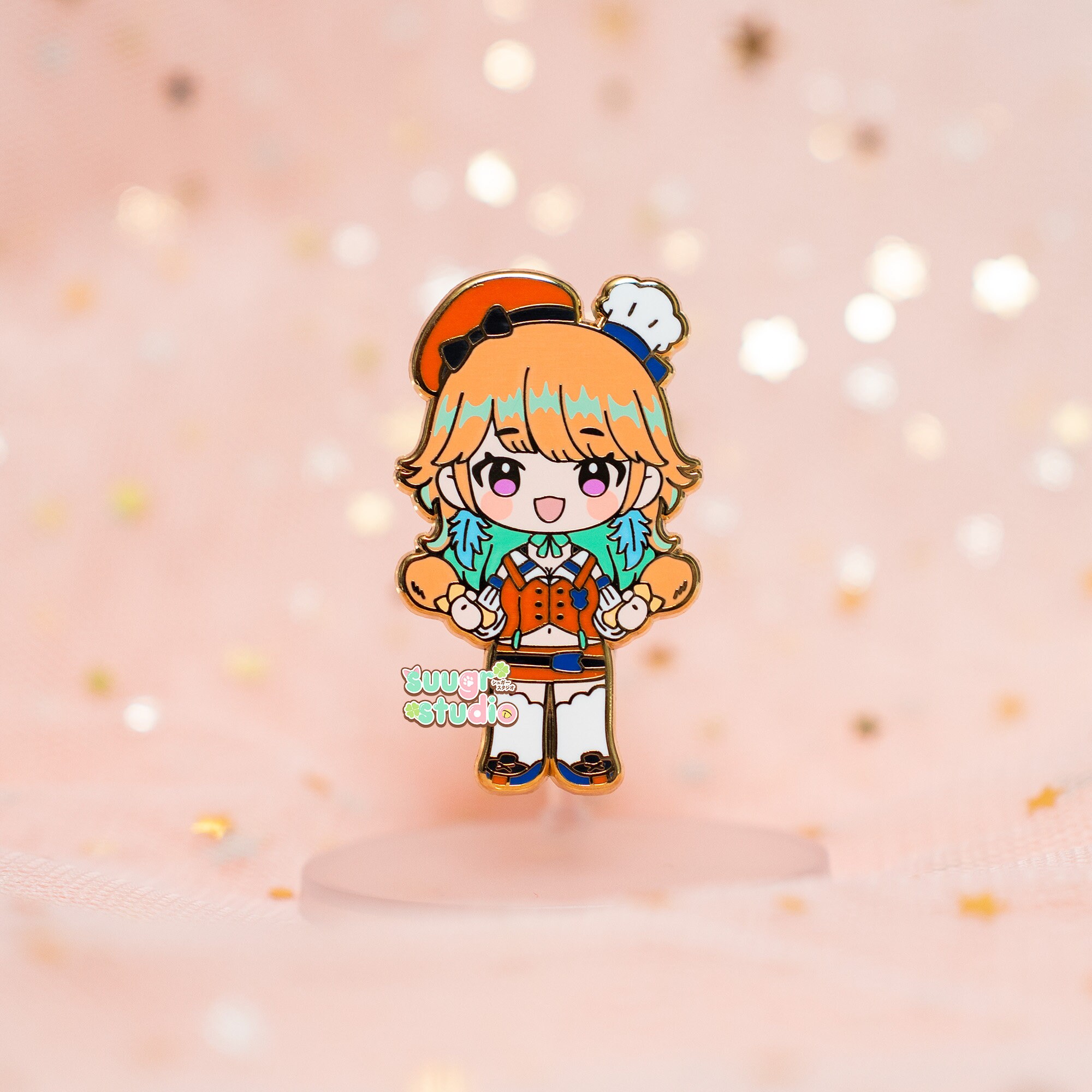 Hololive Vtuber Kiara Takanashi Enamel Pin, Fan Merch - Etsy