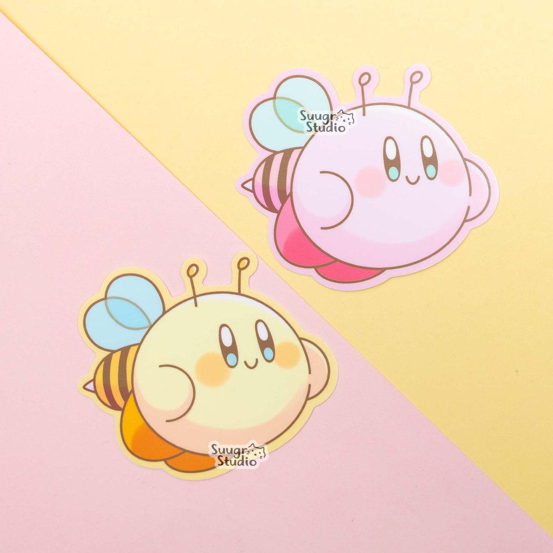 Kirbee 3" Vinyl Sticker - Etsy UK