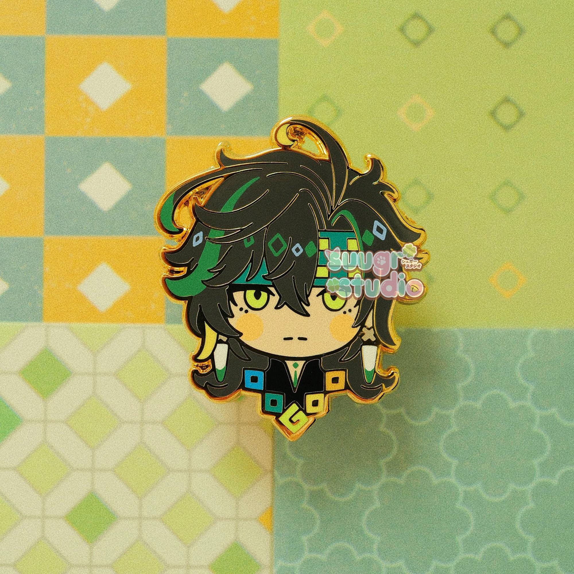 Genshin Impact Natlan Mualani and Kinich Hard Enamel Pin - Etsy