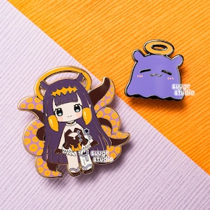 Hololive Vtuber Tako Ina Ninomae Ina'nis Takodachi Enamel Pin, Fan ...