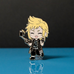 FF15 Noctis Prompto Ignis Gladiolus Hard Enamel Pin - Etsy