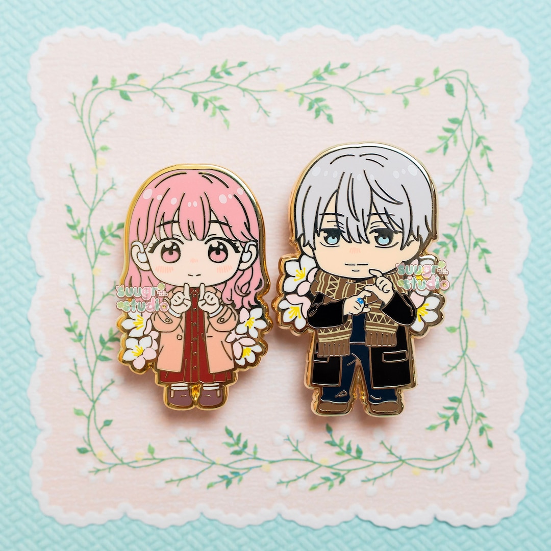 Yuki and Itsuomi Hard Enamel Pin - Etsy