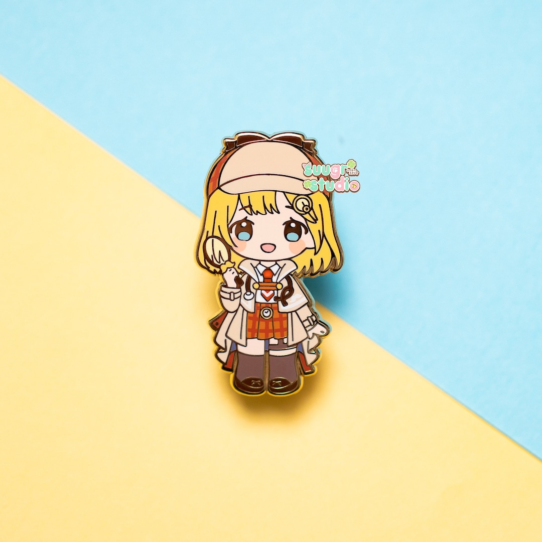 Hololive Vtuber Watson Amelia Enamel Pin, Fan Merch - Etsy