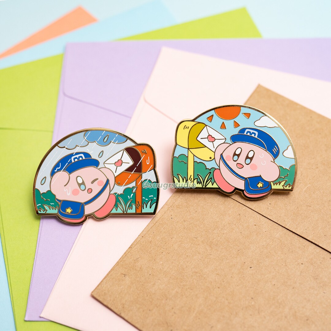 Postie Poyo Hard Enamel Pins - Save the USPS - Etsy