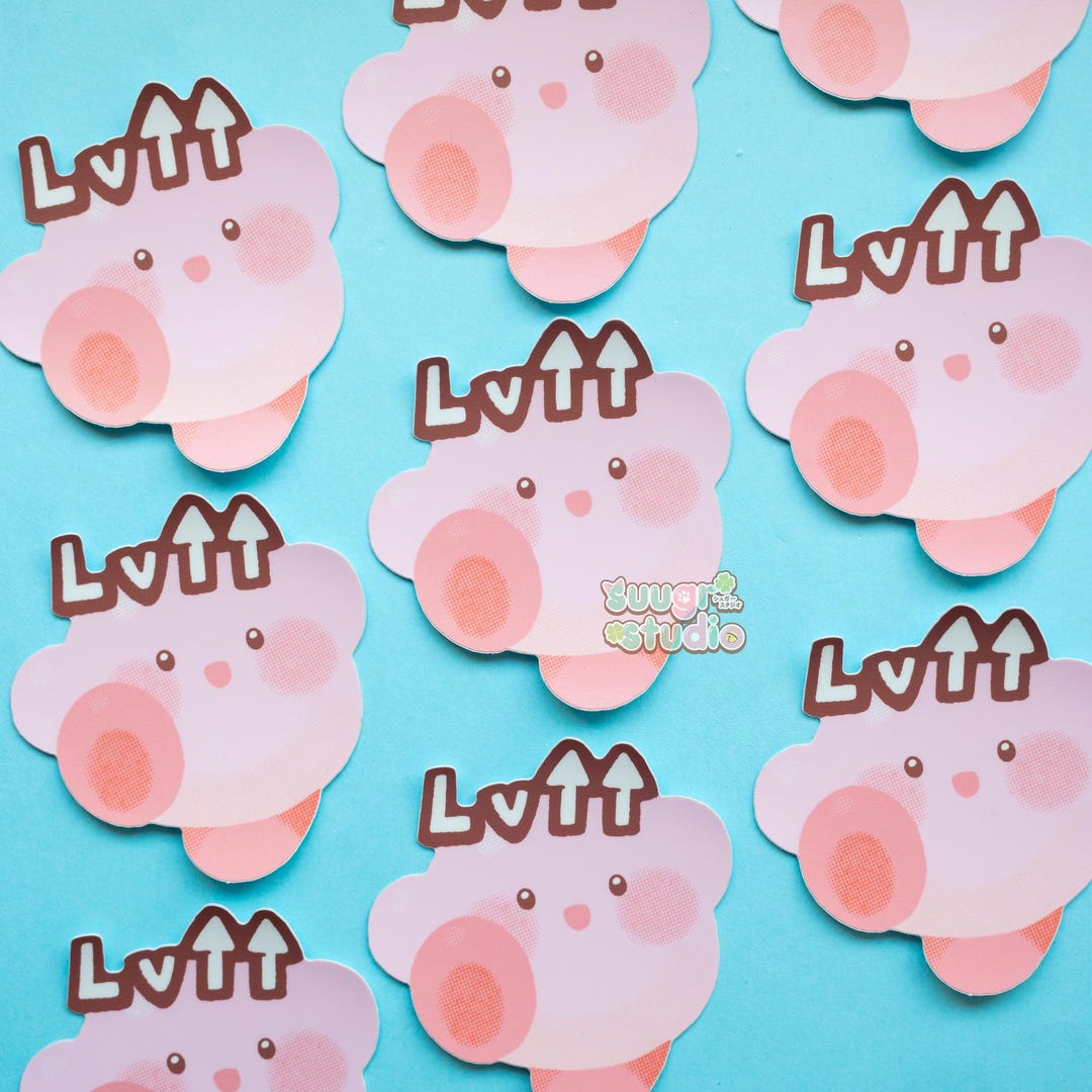 Level Up!! Poyo 3" Vinyl Sticker, Fan Merch - Etsy