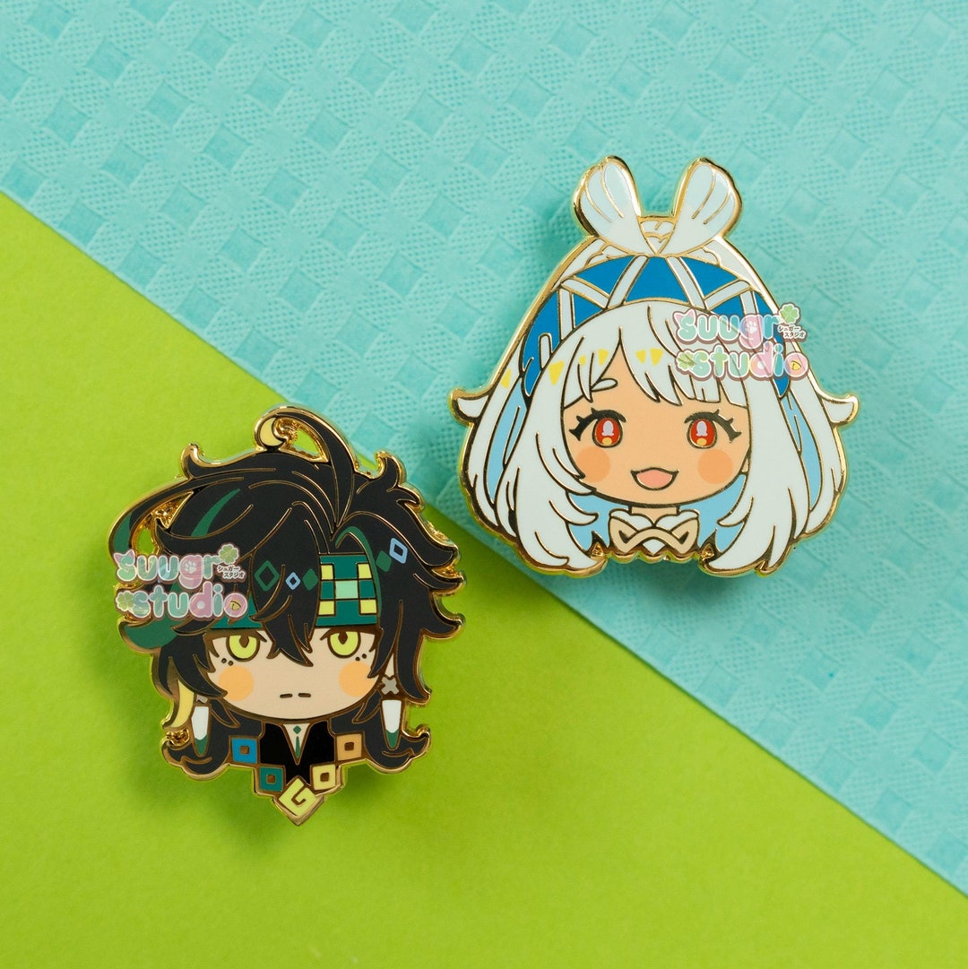 Genshin Impact Natlan Mualani and Kinich Hard Enamel Pin - Etsy