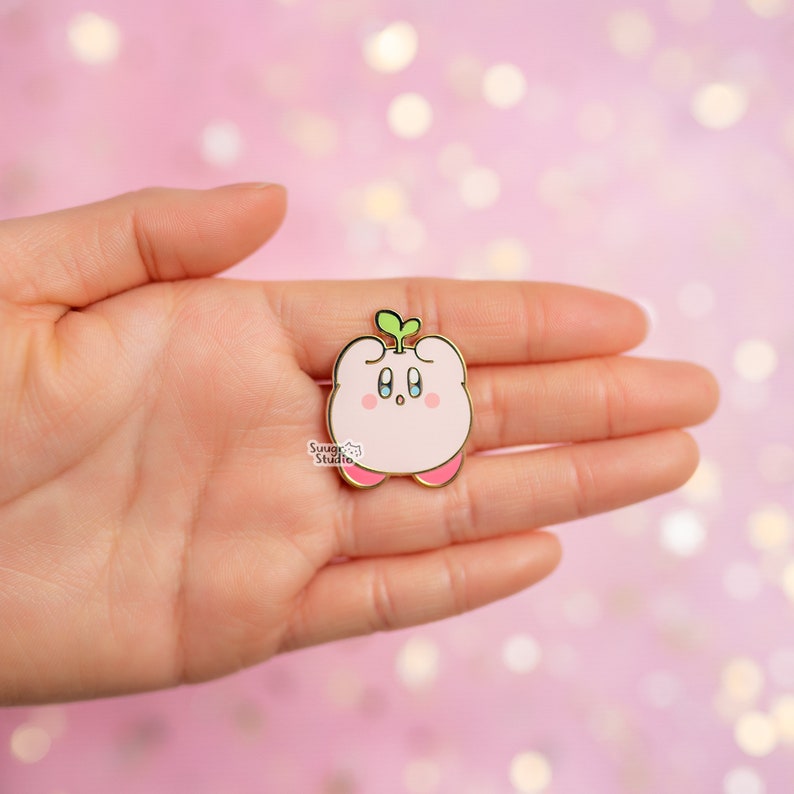 Spring Sprout Poyo Hard Enamel Pin - Etsy