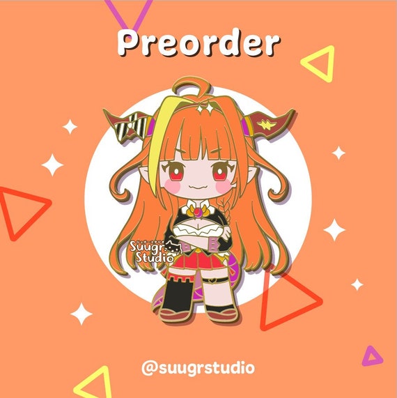 Hololive Vtuber Kiryu Coco Enamel Pin Fan Merch - Etsy