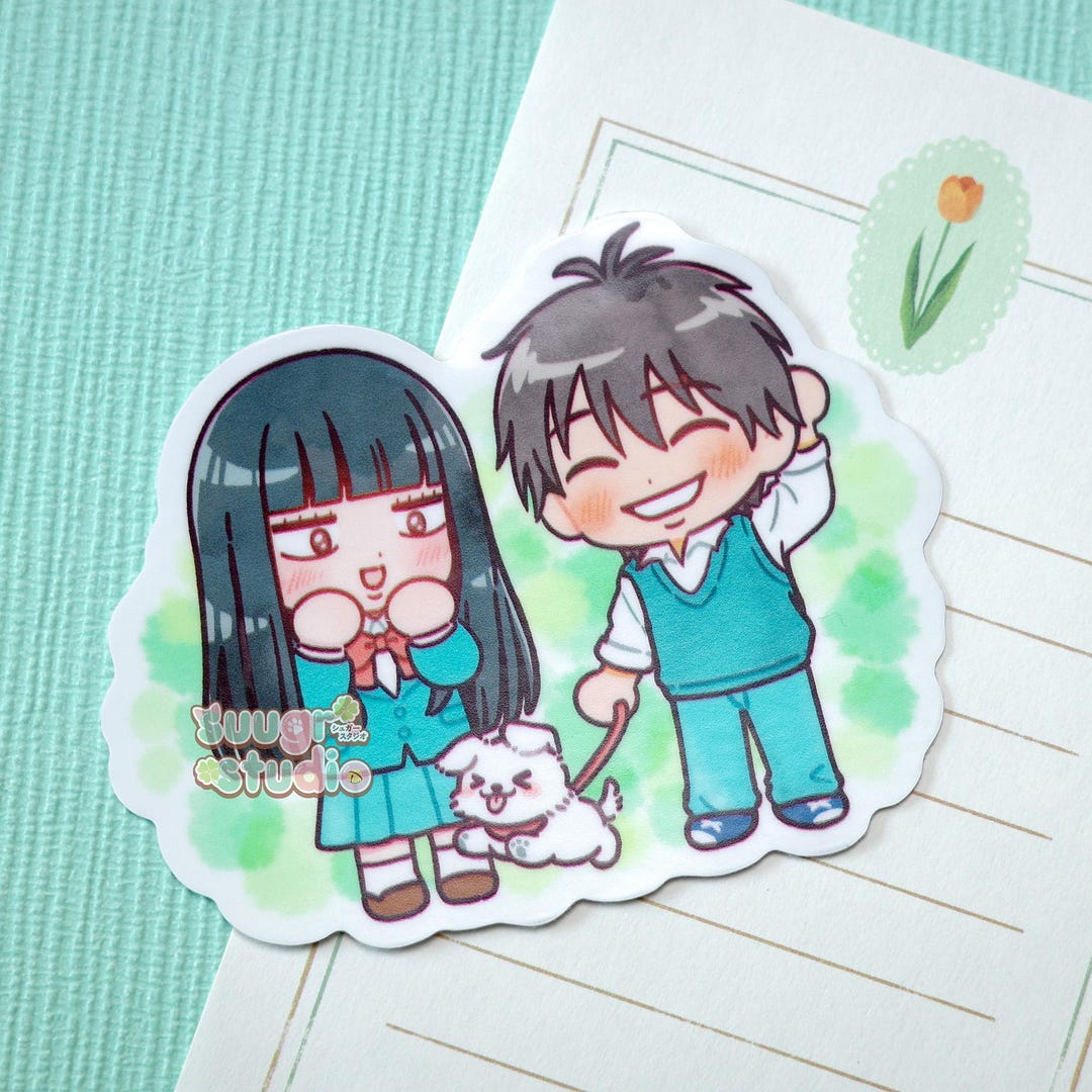 Sawako and Kazehaya Vinyl Sticker - Etsy