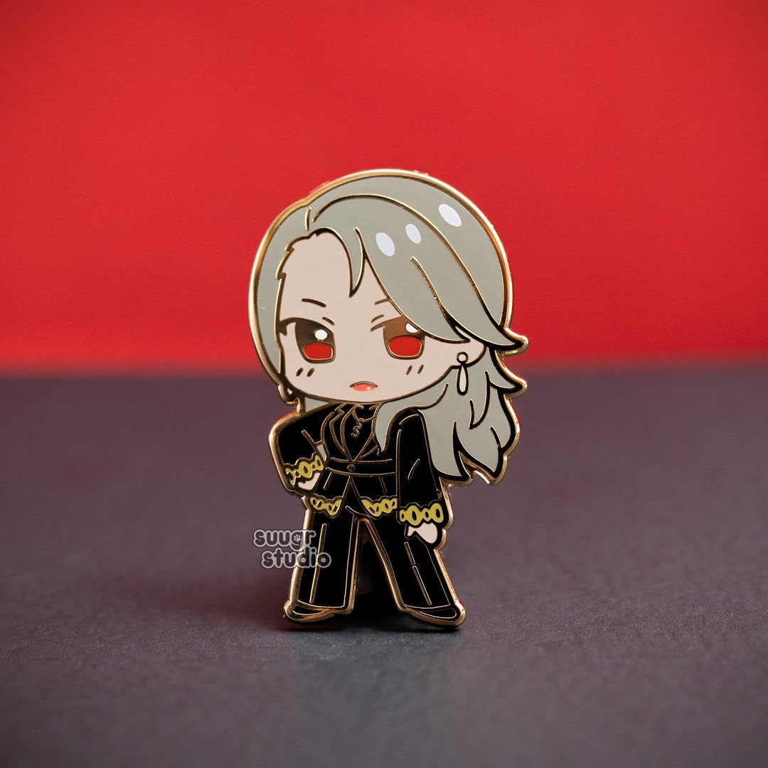 P5 Confidant Sae Niijima the Judgement Enamel Pin - Etsy