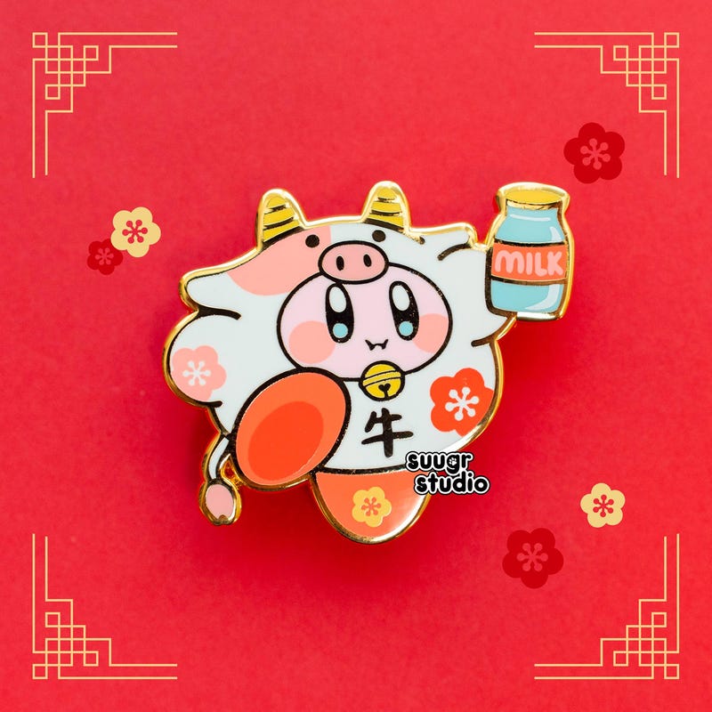 Enamel Pin Chinese Zodiac - Etsy