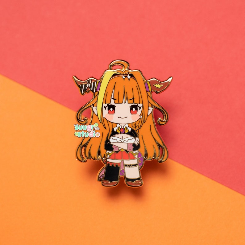 Hololive Vtuber Kiryu Coco Enamel Pin Fan Merch Gift - Etsy
