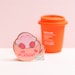 Latte Cup Poyo Hard Enamel Pins - Etsy