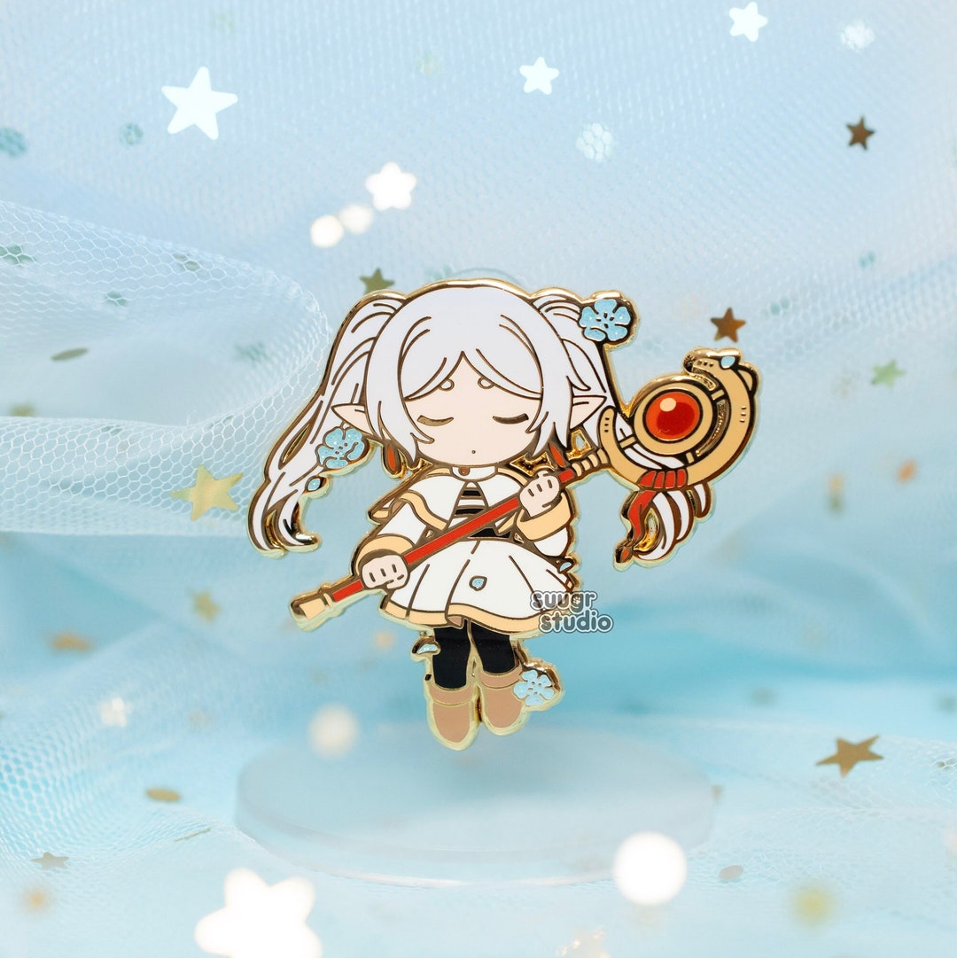 Frieren the Mage Hard Enamel Pin - Etsy
