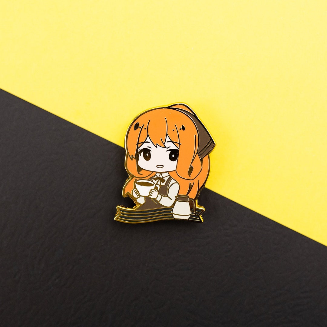 Girls' Frontline Springfield Cafe Version Hard Enamel Pin, Gift - Etsy