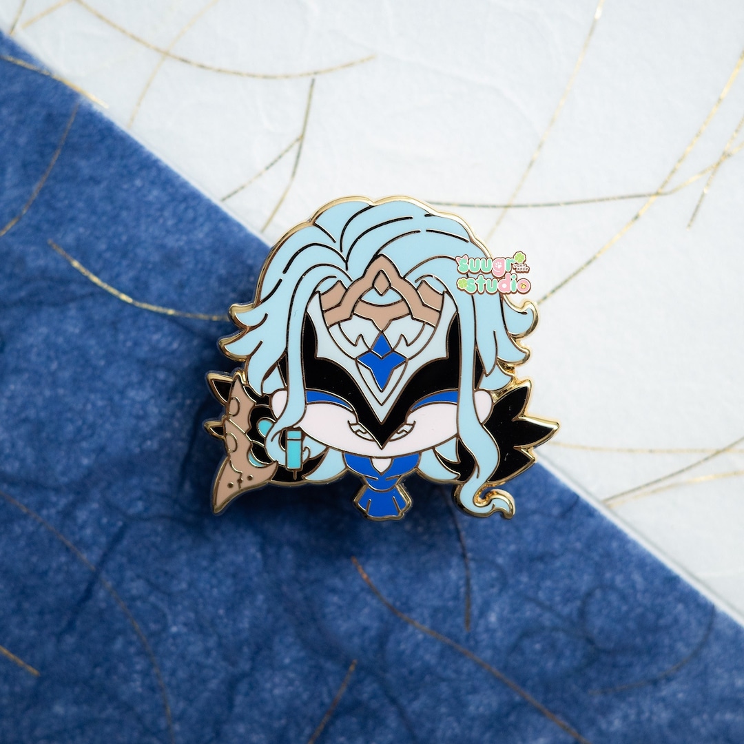 Genshin Impact Il Dottore the Doctor Harbinger Hard Enamel Pin ...
