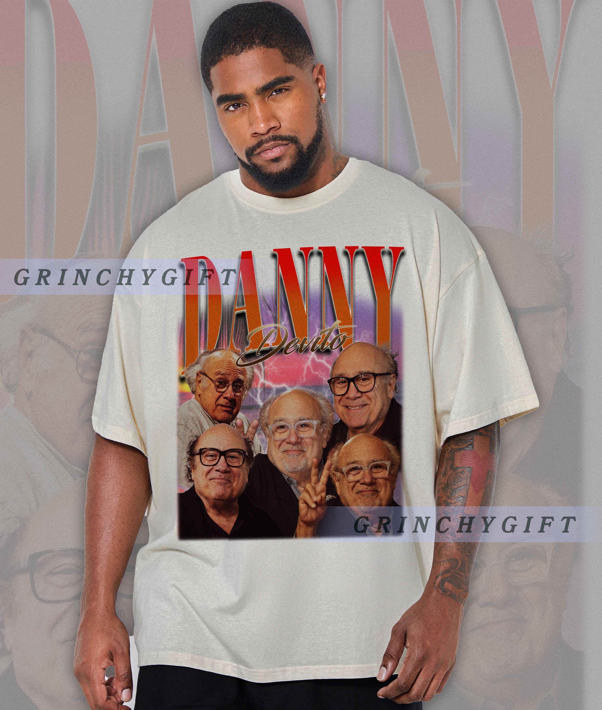 Retro Danny Devito Merch Vintage Bootleg Inspired Tee Shirt, Graphic ...