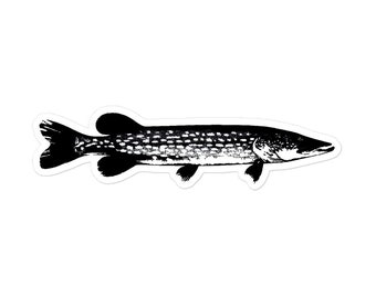Vermont Northern Pike Sticker Decal - Etsy