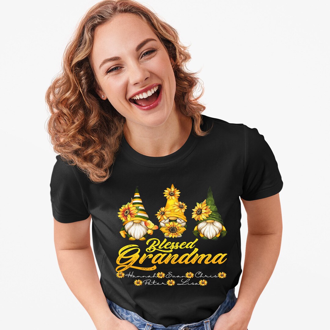 Personalized Grandma Shirt Nan Grandma T-shirt Personalized - Etsy