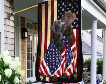 Labrador House Flag - Etsy