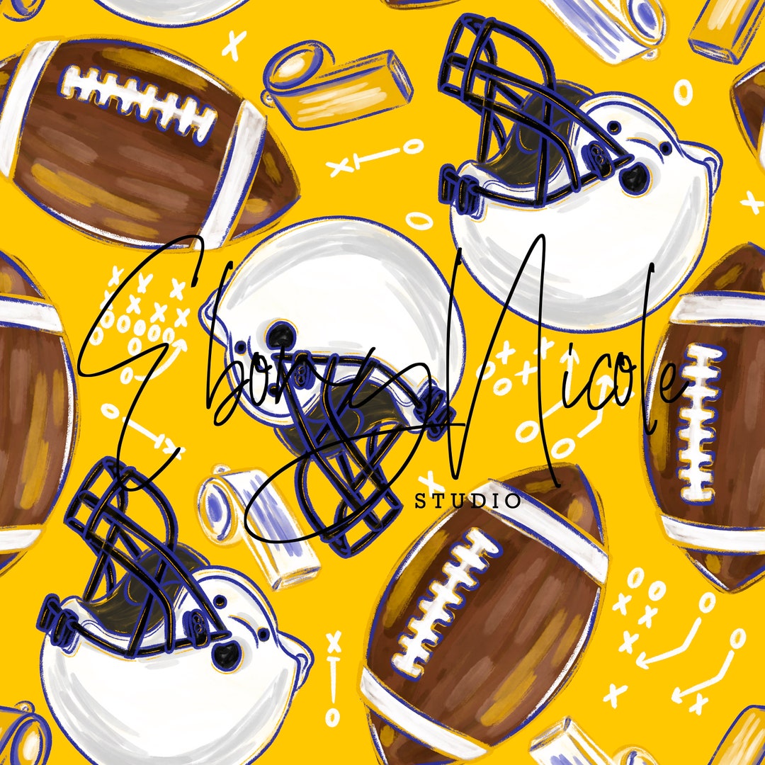 Football Seamless File, Sports Repeat Pattern,sports Colors ...