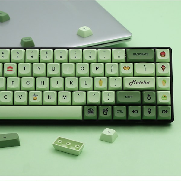 Green Keyboard - Etsy
