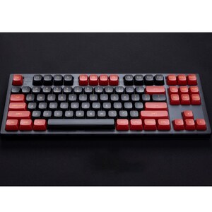 Red Keycaps Set, 149 Keys Handmade Keycap, Double Shot Keycap, PBT ...