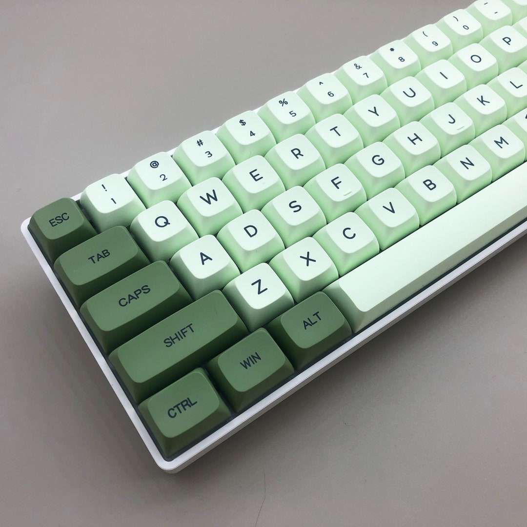 Plant Theme Green Keycap Set 125 Keyboard Keys PBT Keycap - Etsy