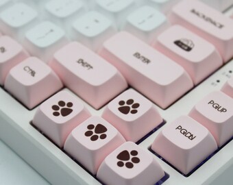 Pink Theme Keycaps - Etsy