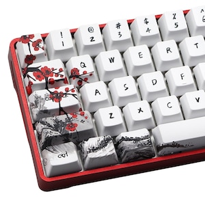 Japanese cherry blossom keycaps - Etsy España