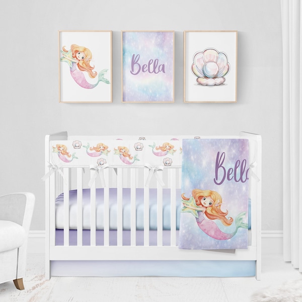 Mermaid Crib - Etsy