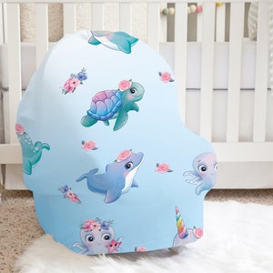 Sea Turtle Room Rug, Baby Girl Nursery Rug, Custom Ocean Rug, Crib Set ...