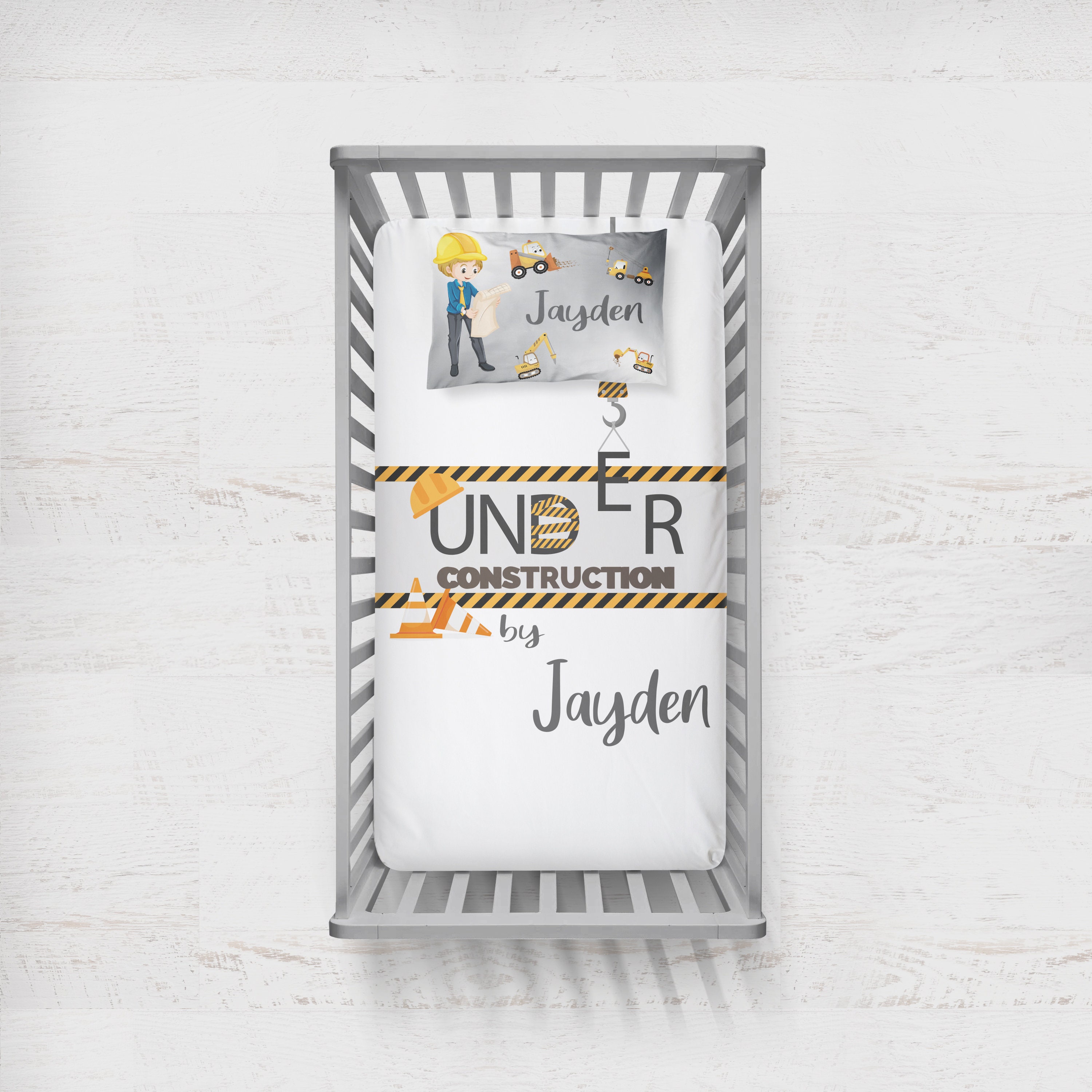 Organic Construction Crib Bedding Crib Sheet Set Baby Crib - Etsy